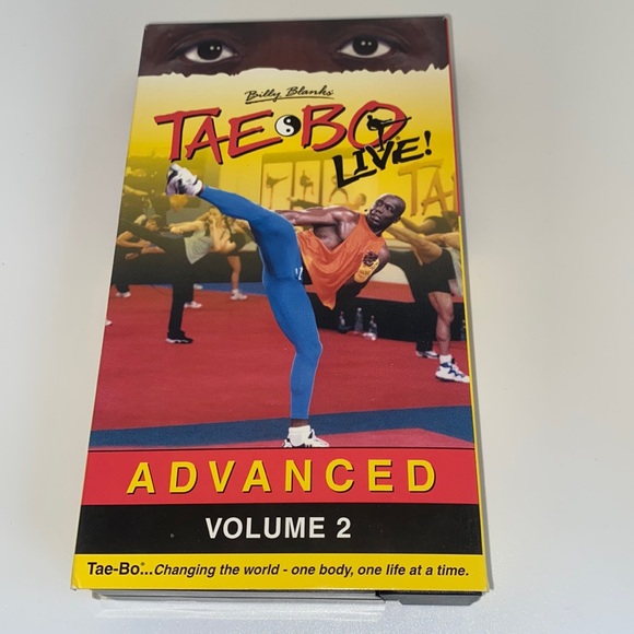 Tae Bo | Media | Vhs Tape Tae Bo Advanced Volume 2 Billy Blanks | Poshmark